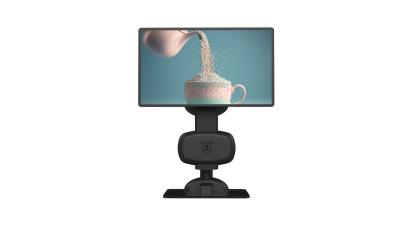 Cina Controllo del pulsante strumento di fisioterapia cervicale di sollevamento automatico monitor rotante supporto per il collo in vendita