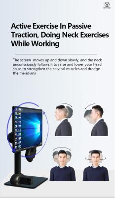 Cina Controllo del pulsante Strumento di terapia del collo del computer portatile LCD Monitor montato per rilassare il dolore al collo in vendita