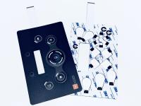 China High Effective LED Flexibility Membrane Panel Switch With 3M Rear Adhesive for sale