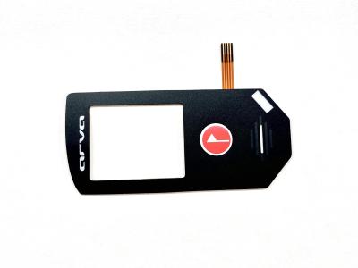 China Oppervlakte Mount Full Digital One Button Membrane Switch met Flex Etching Circuit for sale