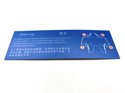 Cina 3M autoadesivo stampa digitale sovrapposizioni grafiche per applicazioni mediche in vendita