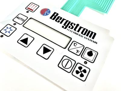 China Customize Tactile Membrane Switch With Two Flex Ribbon Cables Design for sale