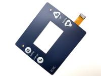 China Ultraviolet Proof Flexibility Membrane Keypad Switch For Outdoor Controller for sale