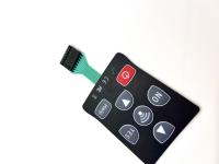 China Custom Design Gold Plated Keys Backlit Light Switch ROHS CE Certification for sale