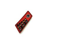 China Small One On / Off Push Button Membrane Switch With Surface Finish for sale