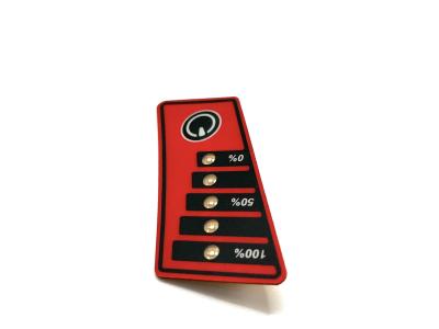 China Polyester Embossing Membrane Switch  With Interface Te koop
