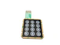 China Automatic Printing Matrix Diy Membrane Switch Embeded Flexible Prototype for sale
