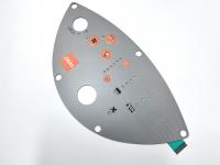 China Ultraviolet Proof Flexibility Membrane Matrix Keypad For Outdoor Controller for sale