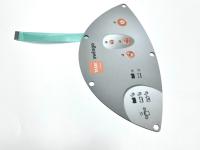 China Flexible 1.25MM Pitch Etch Copper Small Push Button Switch With 3M Adhesive for sale