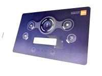 China Customize Design Backlightwaterproof Membrane Switches With Perimeter Emboss Keys for sale