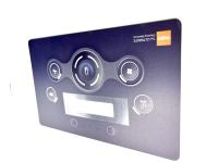 China Customize Design Backlightwaterproof Membrane Switches With Perimeter Emboss Keys for sale