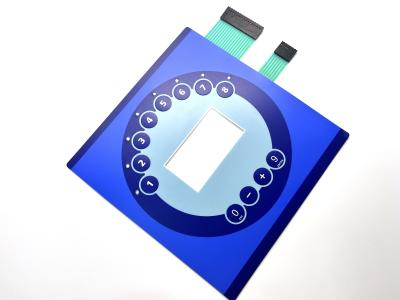 Cina Gossly Transpent LCD Screen Rotondo Tastile Switch Con Cupola Metallica in vendita