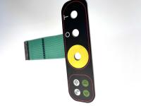 China Automatic Printing Matrix Panel Mount Tactile Switch Embeded Flexible Prototype for sale