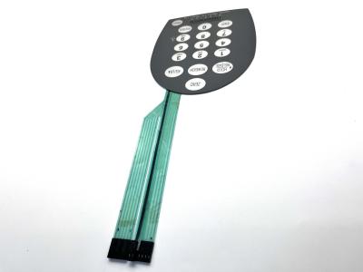Cina Dispositivo per la stampa a sfondo a LED con un pulsante per l'interruttore a membrana con schermo trasparente in vendita