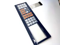 China Back Tinted LCD Window Polyester Smt Tactile Switch With Adhesive Layer for sale
