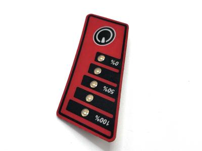 Cina LED Embeded Backlight Matrix FFC Membrane Switch Panels With Errows in vendita