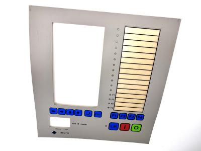 China Glossy Polyseter Solid Printing Arduino Membrane Keypad For Ventilation Fan Control for sale