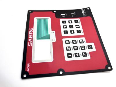 中国 Conductive Silver Ink Printing Waterproof Flexible Membrane Switches For WIFI Telecommunication Device 販売のため