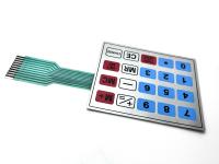 China Prototype Non Membrane Touch Control Panel Keypads With Waterproof 3M Adhesives for sale