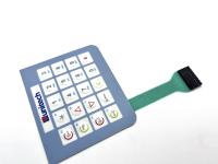 China Customizable OEM Tactile Switch Keypad Full Automatic With 3M Adhesive for sale