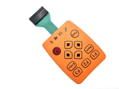 Cina Microwave Oven 4 Embossing Metal Snap Tactile Button Switch With Flexible Tail in vendita