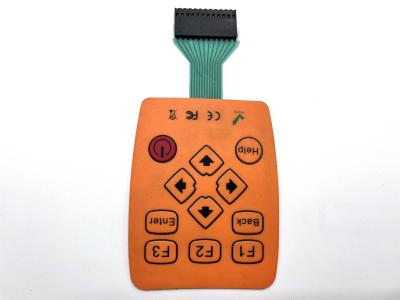 中国 Microwave Oven 4 Embossing Metal Snap Tactile Button Switch With Flexible Tail 販売のため