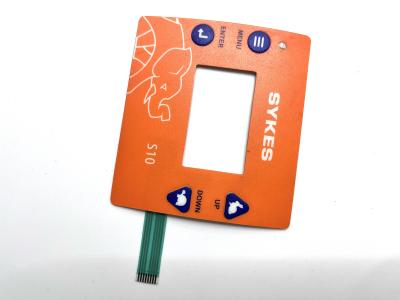 Cina 240gm Trip Force 3 Contact Domes Membrane Switch Supplier With ROHS Compliant in vendita