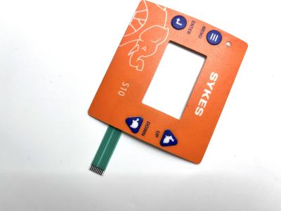 中国 Clear LED Windows 6 Layers Polyester Tactile Push Switch With 1 Million Life Cycles 販売のため