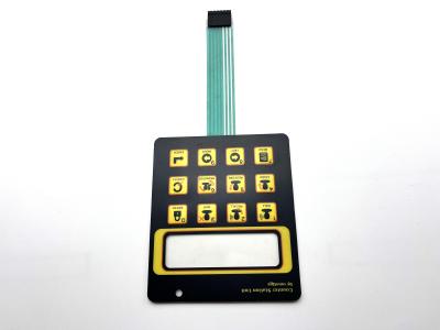 Cina Microwave Oven 4 Embossing Metal Snap Momentary Push Button With Flexible Tail in vendita