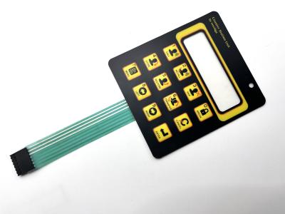 中国 Microwave Oven 4 Embossing Metal Snap Momentary Push Button With Flexible Tail 販売のため