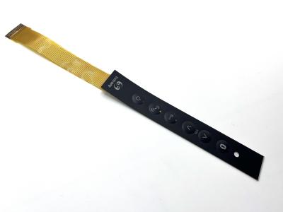 Cina Flexible 1.25MM Pitch Etch Copper Small Tactile Switch With 3M Adhesive in vendita