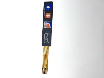 China Surface Mount Full Digital One Membrane Keyboard With Flex Etching Circuit for sale
