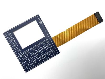 Cina LED Backlight Screen Printing  Membrane Switch Panel With Transparent Window Display in vendita