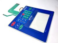 China Conductive Silver Ink Printing Membrane Switch Panel For WIFI Telecommunication Device for sale