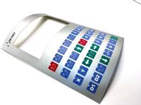 China Printed Polyester Digital Membrane Switch Module Arduino Matte Self Adhesive Nameplate for sale