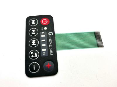 Cina Disegno personalizzato Autotex Mate Membrana tastiera personalizzata per sistemi elettrificati in vendita