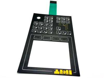 China Manufacturing LED Membrane Switch with ZIF Connector Tail and 1 Million Cycles Life Expectancy for sale