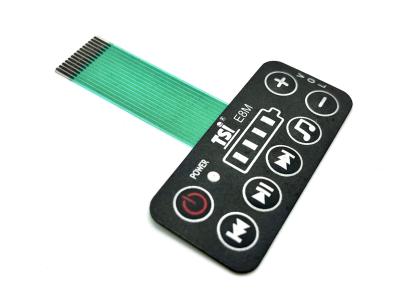 China Customizable Membrane Switch with LED Operating Voltage 3V-24V Operating Current 20mA-100mA for sale