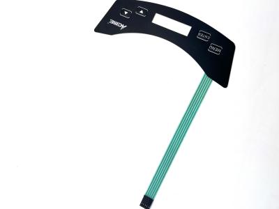 Cina Tastiera per tastiera strumento tastiera per interruttore a membrana con connettore femminile a passo di 2,54 mm in vendita