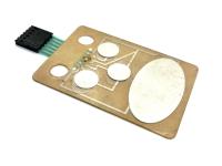 China Emboss Energy Saving Panel Mount Tactile Switch With Touch Push Keys Button for sale
