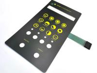 China Industrial Polyester Membrane Switch Connectors With Flex Adhesive Layer for sale