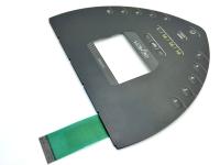 China Customize Membrane Keypad Prototype With Two Flex Ribbon Cables Design for sale
