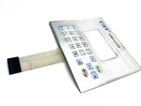 China Velvet Texture Keypad Switch Panel Dome External Adhesive For Wireless for sale