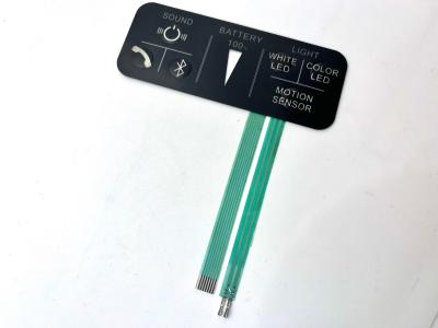 Cina Circuito flessibile due tastiere a membrana superiore con connettore ZIF da 1,0 mm in vendita