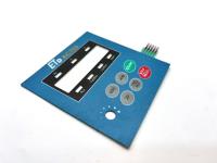 China Clear LED Windows 6 Layers Polyester Membrane Keypad Switch for sale