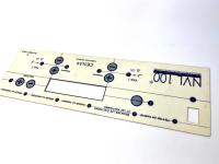China Customizable Surface Mount Custom Membrane Keypad For Hairfoil Device for sale