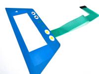 China Customizable Embossing Membrane Type Keyboard 3M467 Adhesive for sale