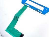 China Customizable Embossing Membrane Type Keyboard 3M467 Adhesive for sale