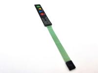 China Customizable Embossing Rubber Membrane Keypad 3M Adhesive for sale