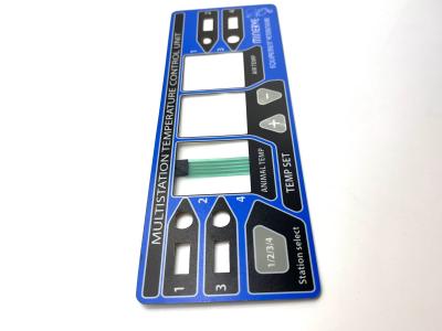 Painel de controle de membrana do instrumento do teclado com conector feminino de pitch de 2,54 mm